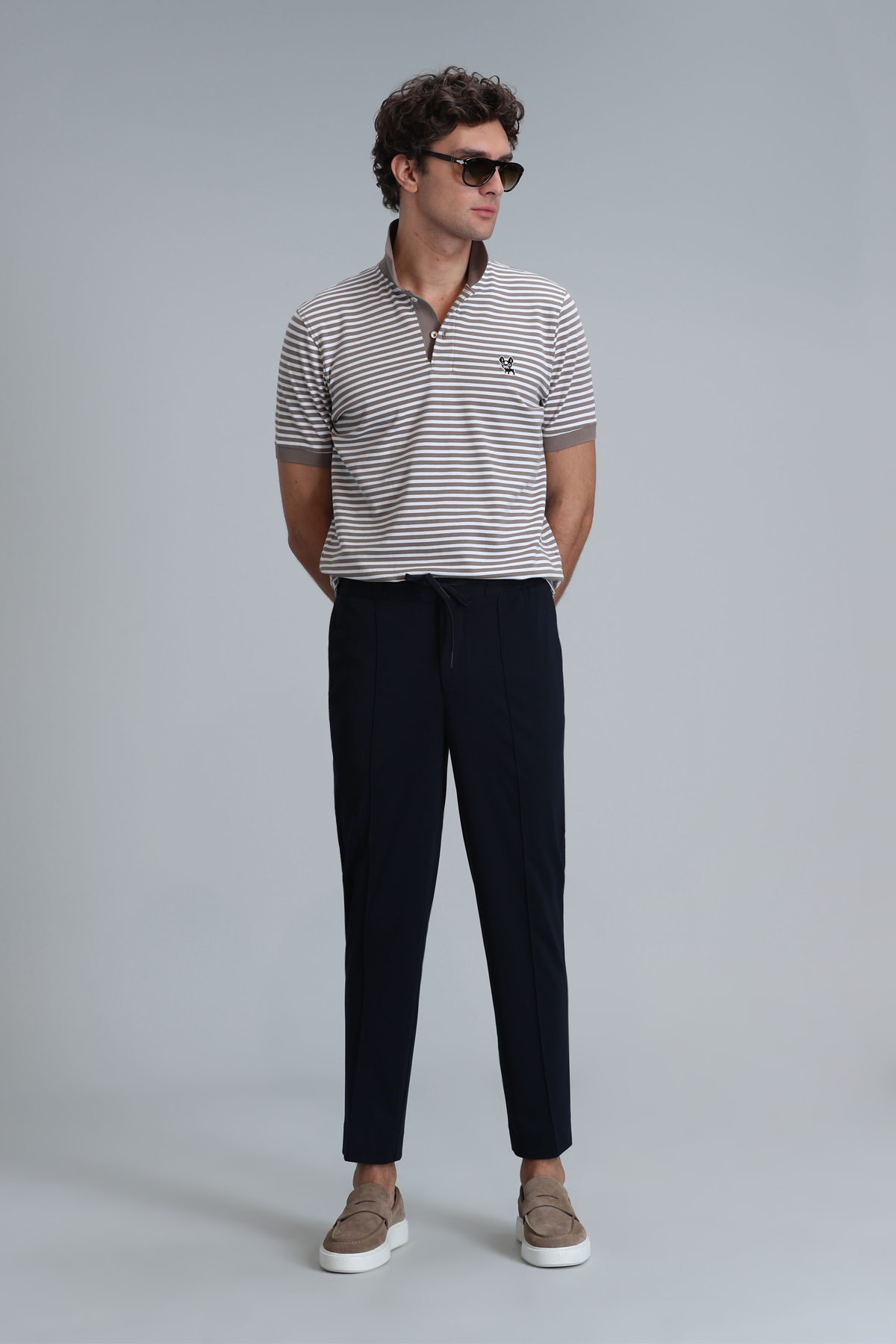 Danı Smart Erkek Polo Tişört Toprak | LUFIAN