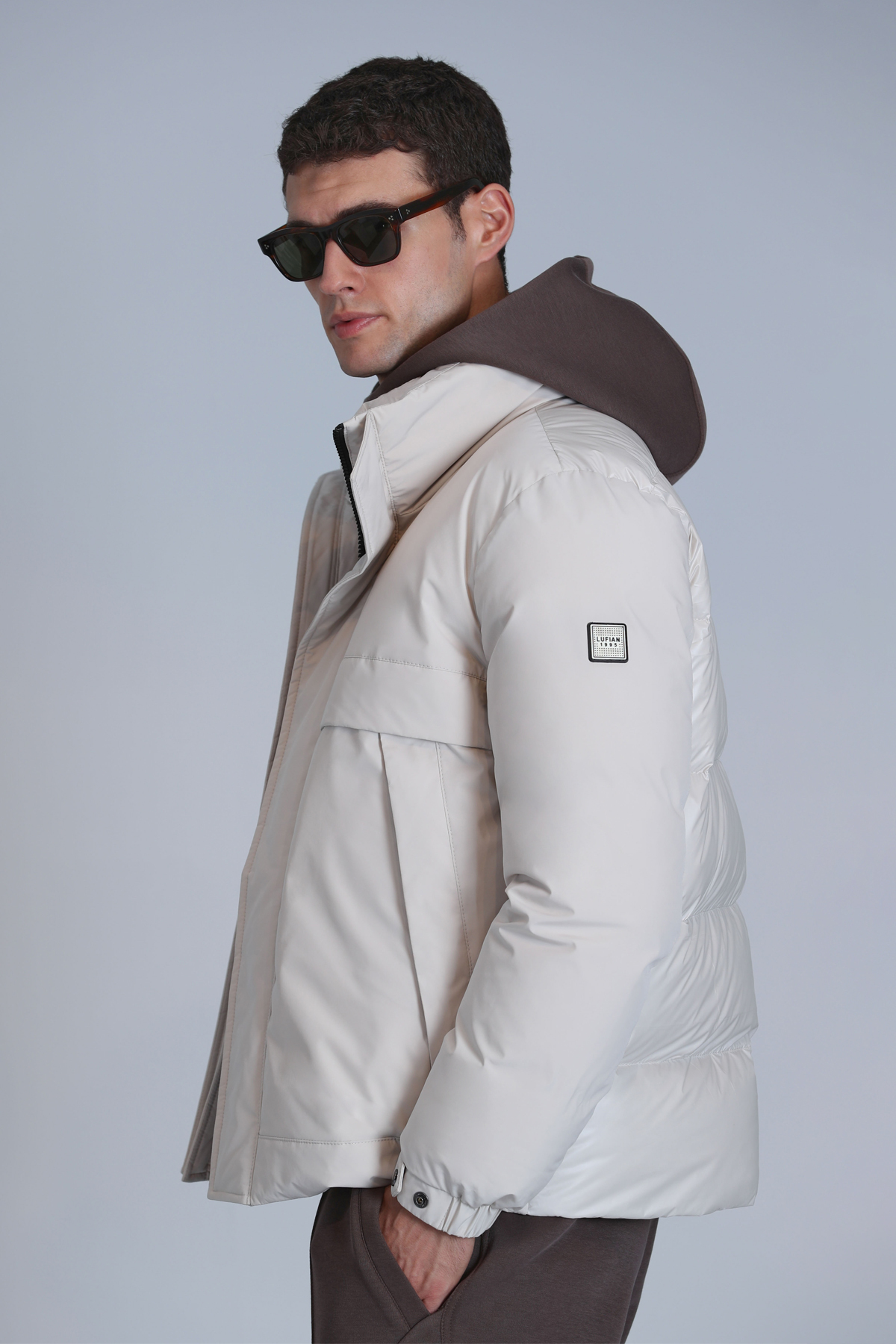 Andor Goose Feather Male Coat - Lufian