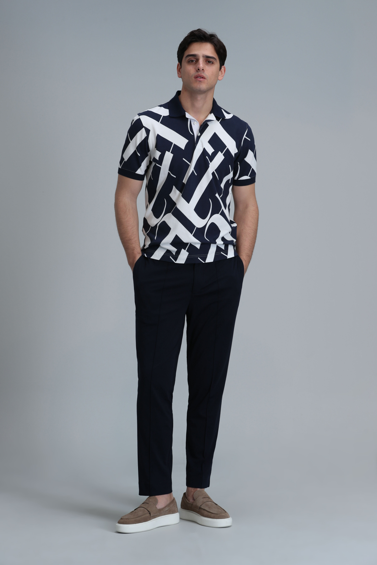 Cara Smart Mens Polo T - Shirt - Lufian