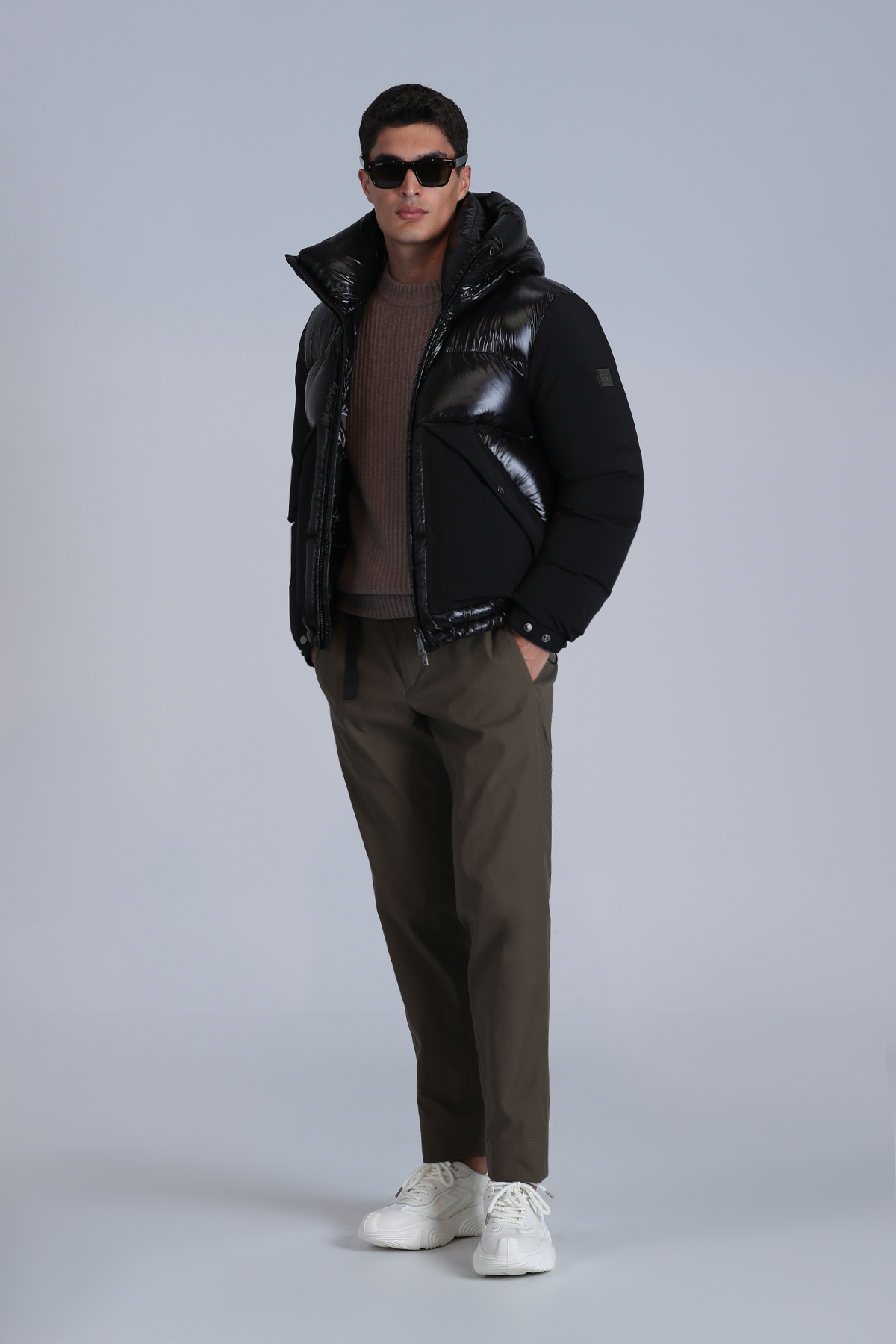 Frank Goose Feather Male Coat - Lufian