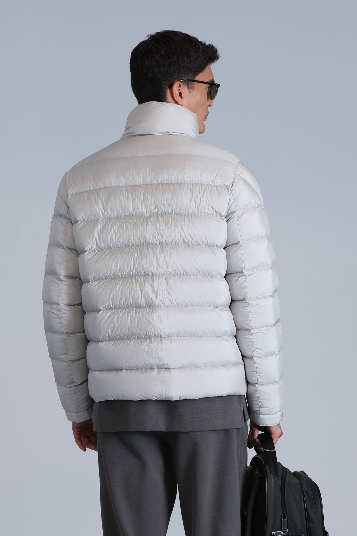 Clow Goose Feather Male Coat - Lufian