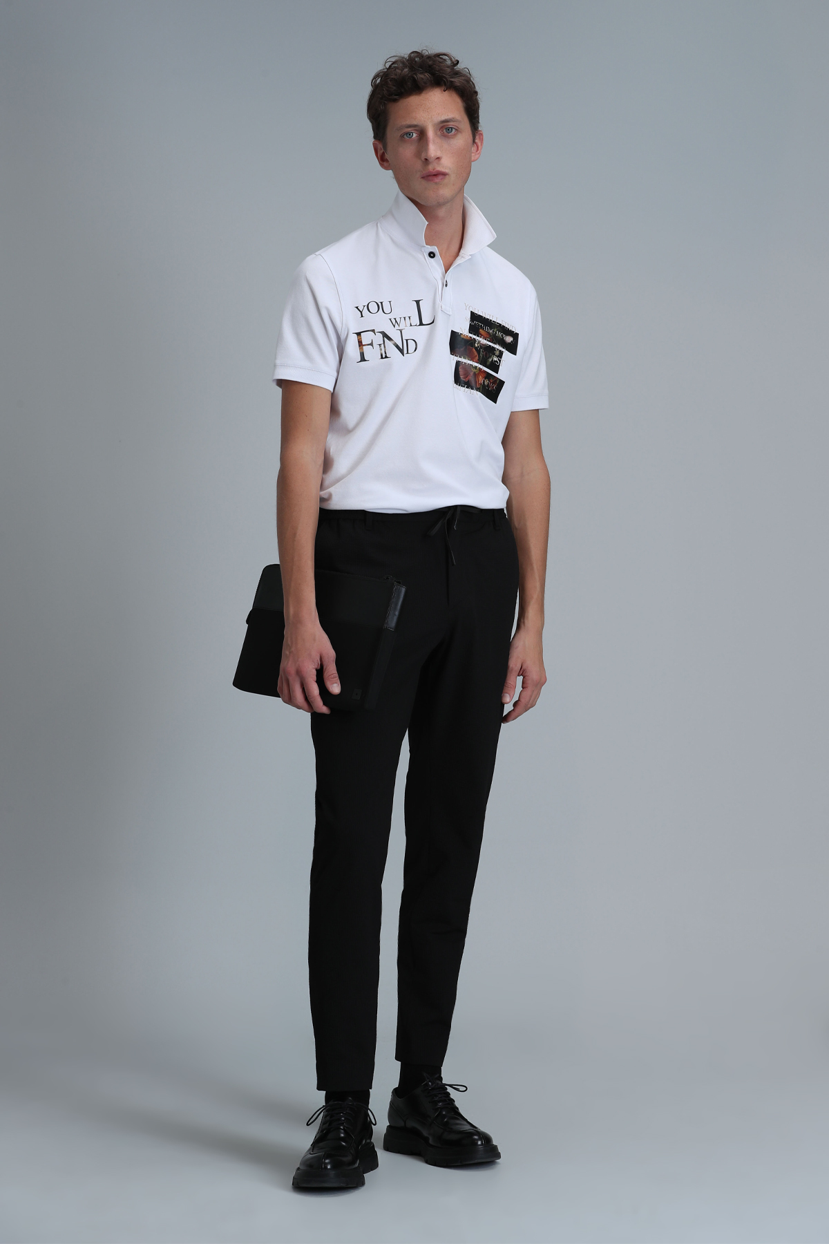 Mandy Smart Mens Polo T - Shirt - Lufian