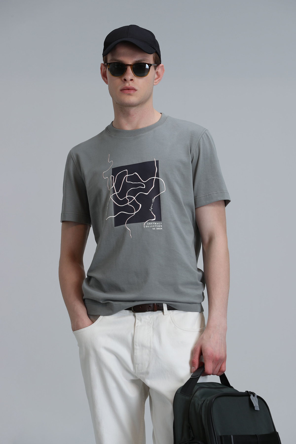 Nally Modern Graphic T- Shirt - Lufian