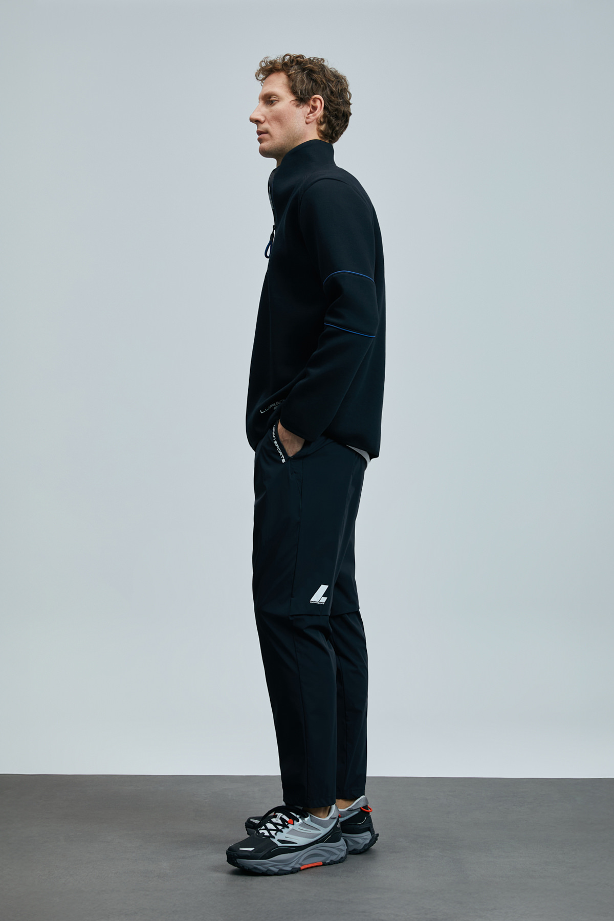 Fırst Erkek Eşofman Altı Siyah | LUFIAN