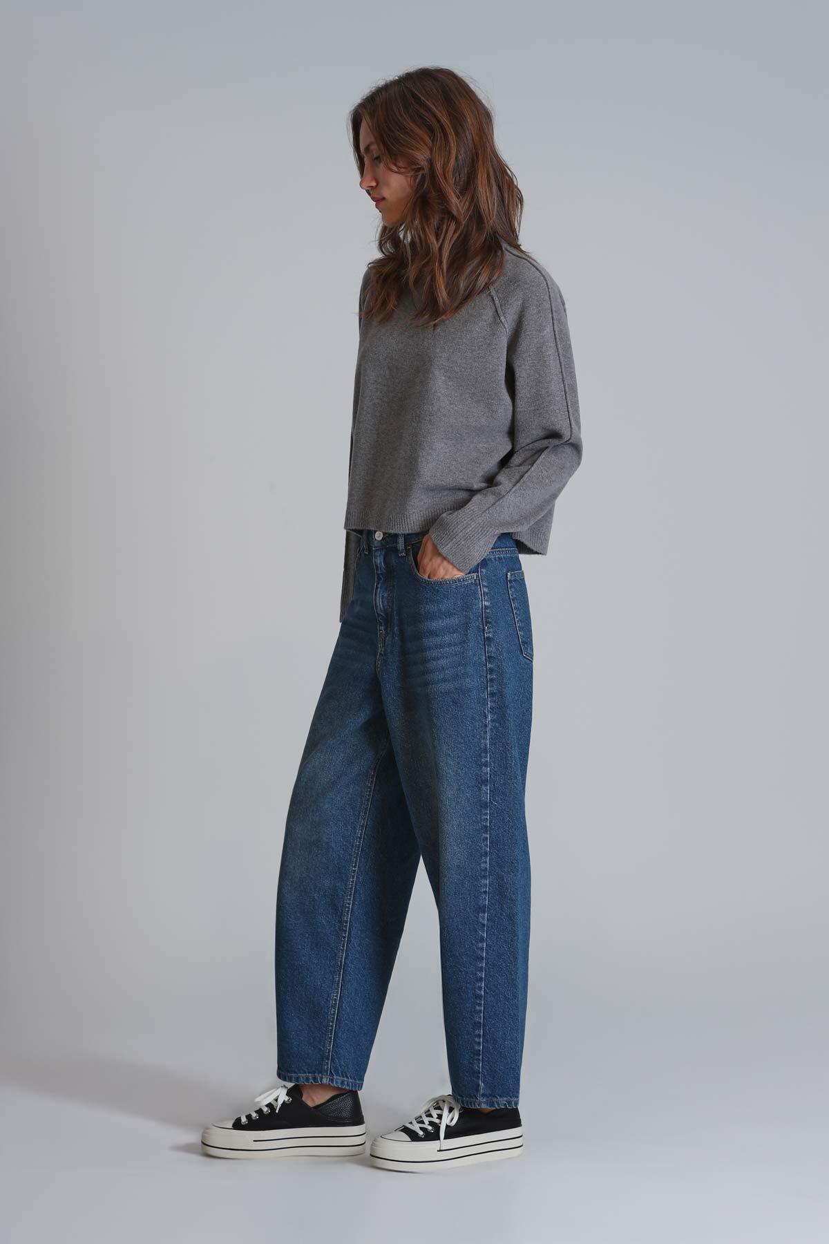 Lotus Kadın Denim Mavi | LUFIAN