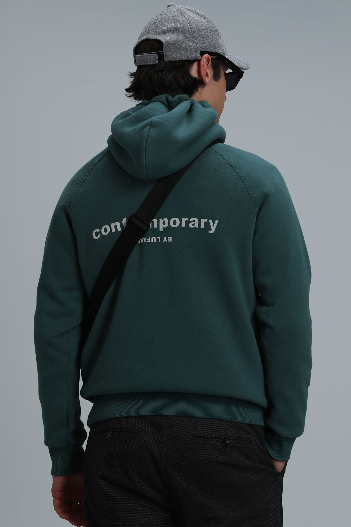 Luıs Erkek Sweatshirt Yeşil | LUFIAN