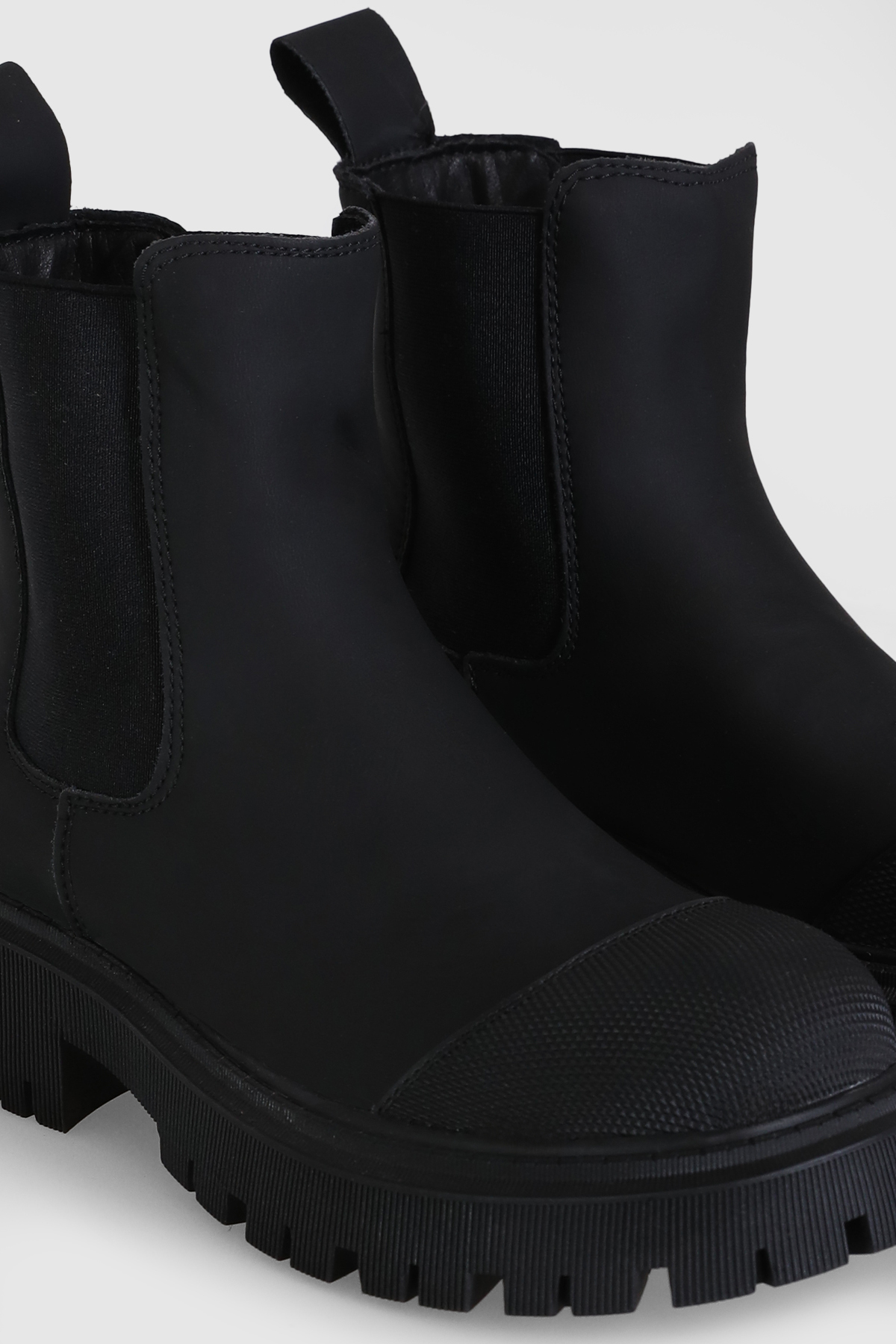 Sage Kadın Deri Bot Siyah | LUFIAN